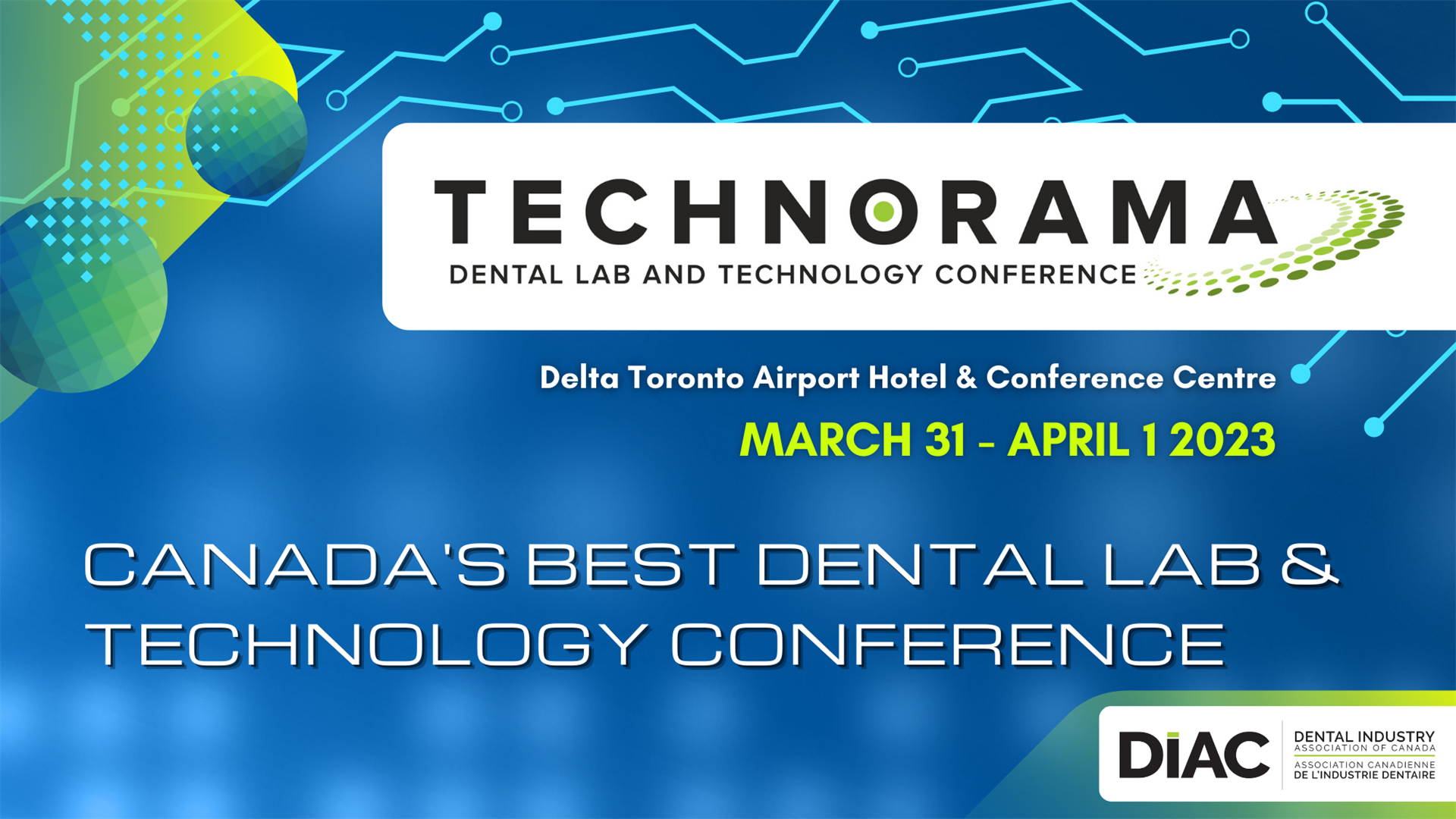 Digital Dental Events Schedule